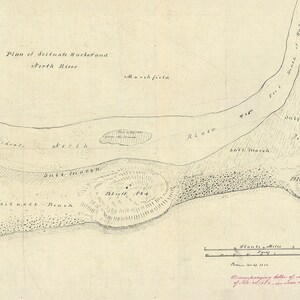 Scituate Harbor and North River, Massachusetts - Chart Published in ...