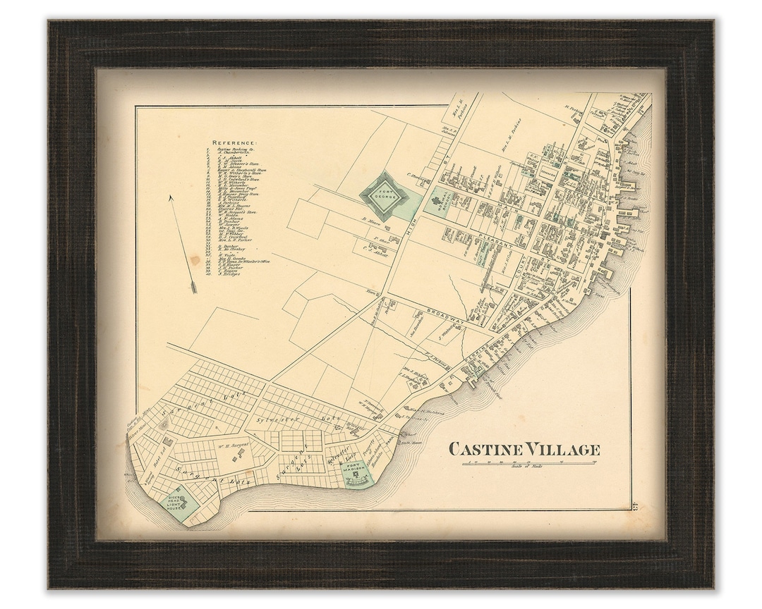 Castine Map at Angelina Otto blog