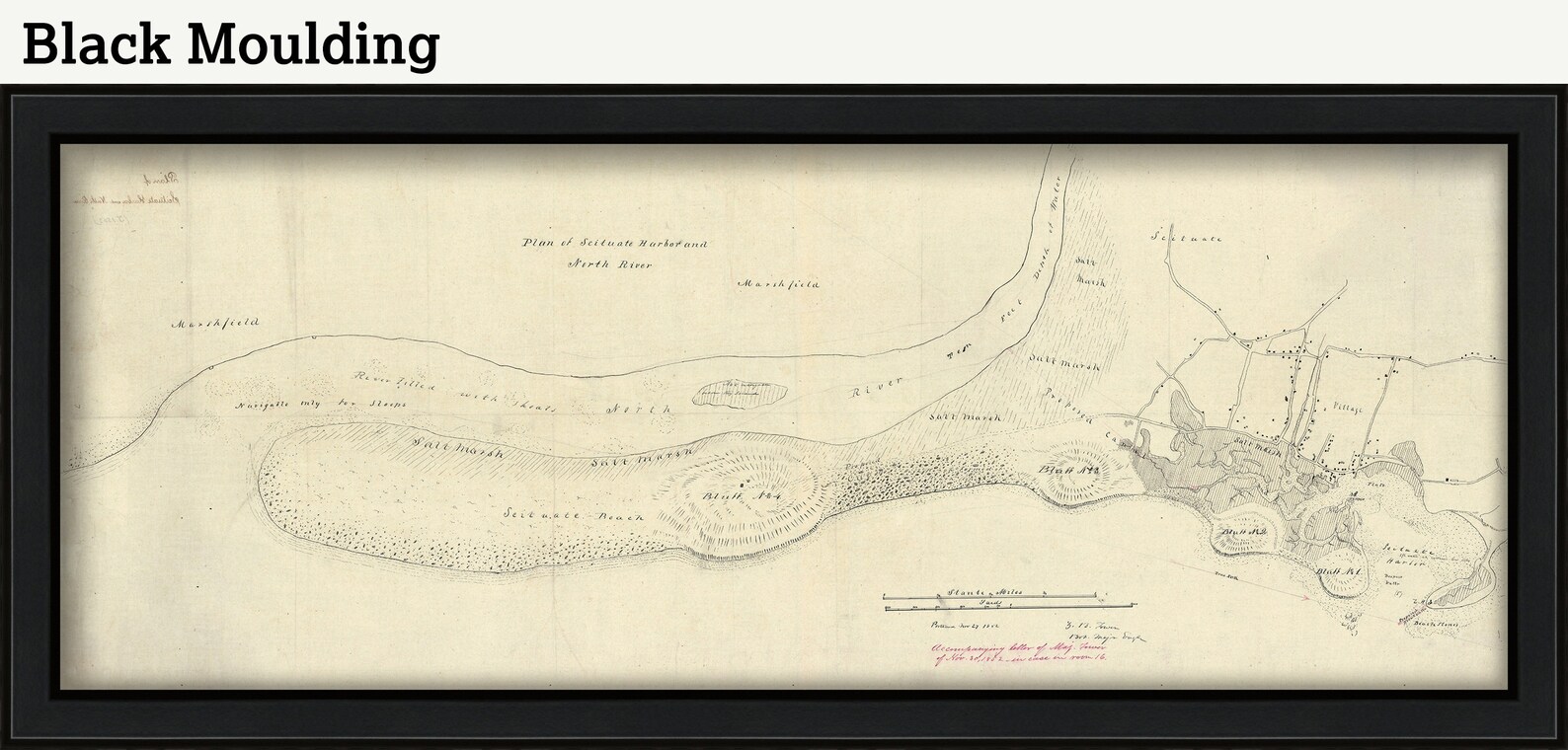 Scituate Harbor and North River, Massachusetts - Chart Published in ...