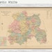 QUEENS COUNTY Ireland 1901 Map Replica or Genuine ORIGINAL - Etsy