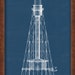 ALLIGATOR REEF LIGHT, Florida - Blueprint Drawing and Plan of the ...