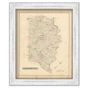 NORTHAMPTON, Pennsylvania - 1876 Map - Etsy