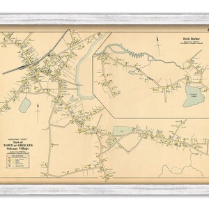 ORLEANS Village, Massachusetts 1910 - Etsy