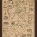 Pictorial Map of HINGHAM, Massachusetts 1635 to 1927 - Etsy