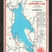 NEWFOUND LAKE, New Hampshire 1961 Nautical Chart - Etsy