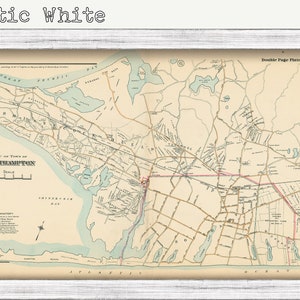 Shinnecock Hills, South Hampton, Long Island, New York Map 1916 - Etsy