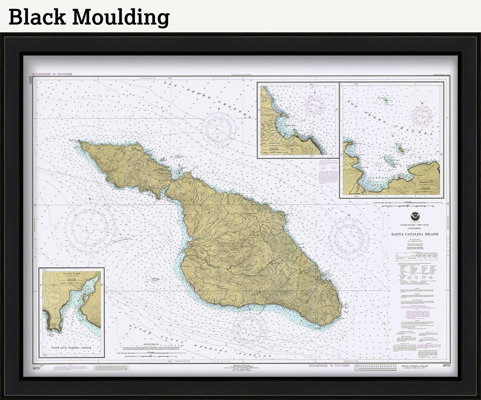 SANTA CATALINA ISLAND California 1992 Nautical Chart - Etsy Italia