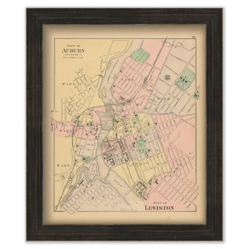 Lewiston Maine - Etsy