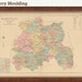 QUEENS COUNTY Ireland 1901 Map Replica or Genuine ORIGINAL - Etsy
