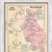 RAYNHAM Massachusetts 1871 Map Replica or Genuine ORIGINAL - Etsy