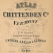 WESTFORD, Vermont - 1869 Map - Etsy