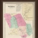 TRUMBULL, Connecticut Map 1867 - Etsy
