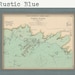 Thimble Islands, Connecticut - Nautical Chart by George W. Eldridge ...
