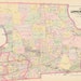 UPPER DARBY, Pennsylvania - 1892 Map - Etsy