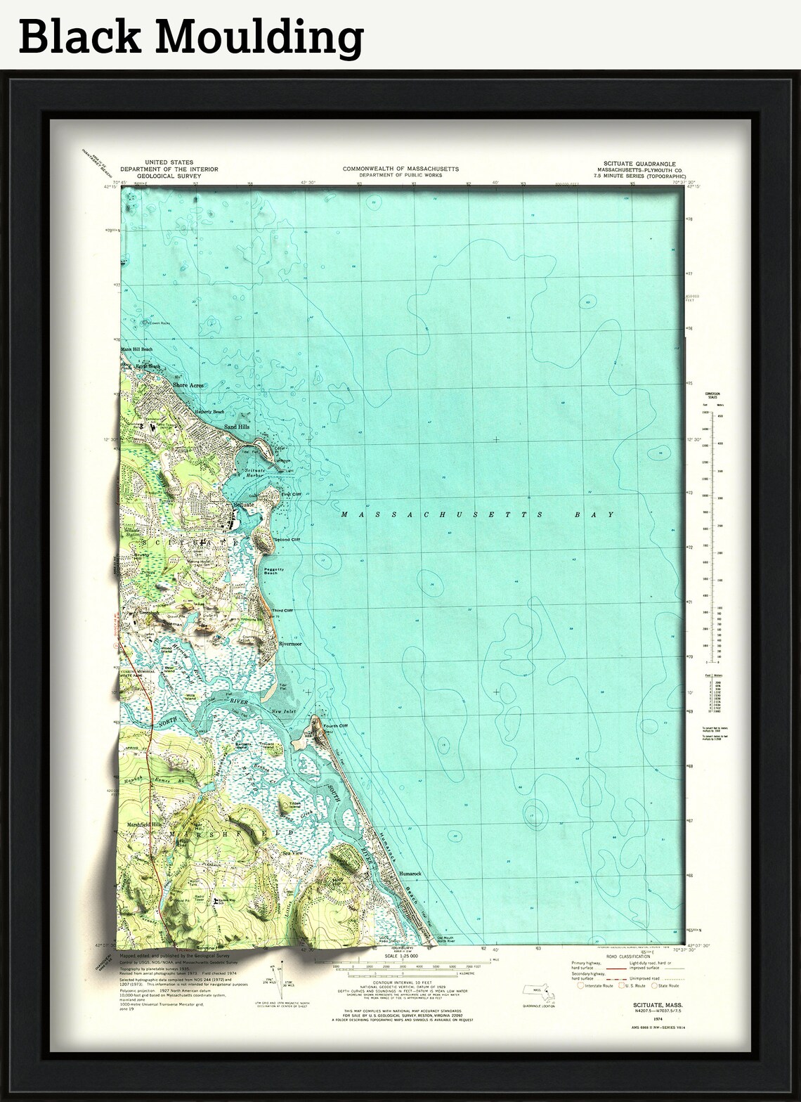 HUMAROCK and parts of SCITUATE and MARSHFIELD adjoining the | Etsy