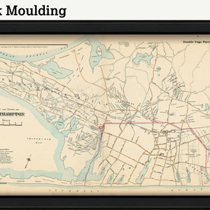 Shinnecock Hills, South Hampton, Long Island, New York Map 1916 - Etsy