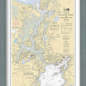 GLOUCESTER HARBOR and Annisquam River, Massachusetts - 2010 Nautical ...