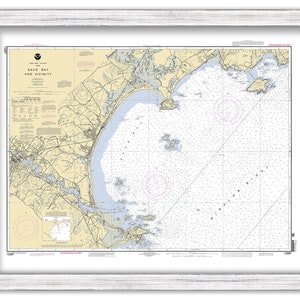 SACO BAY and VICINITY, Maine - 2004 Nautical Chart - Etsy