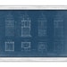 FORT CARROL LIGHTHOUSE, Baltimore, Maryland - Blueprint Drawing and ...