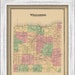 Town of WILLIAMSON, New York 1874 Map, Replica and GENUINE ORIGINAL - Etsy