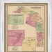Town of LEWISBORO, New York 1868 Map - Etsy