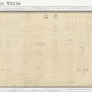 MOOSE PEAK LIGHTHOUSE, Mistake Island, Maine - Drawing and Plan of the ...