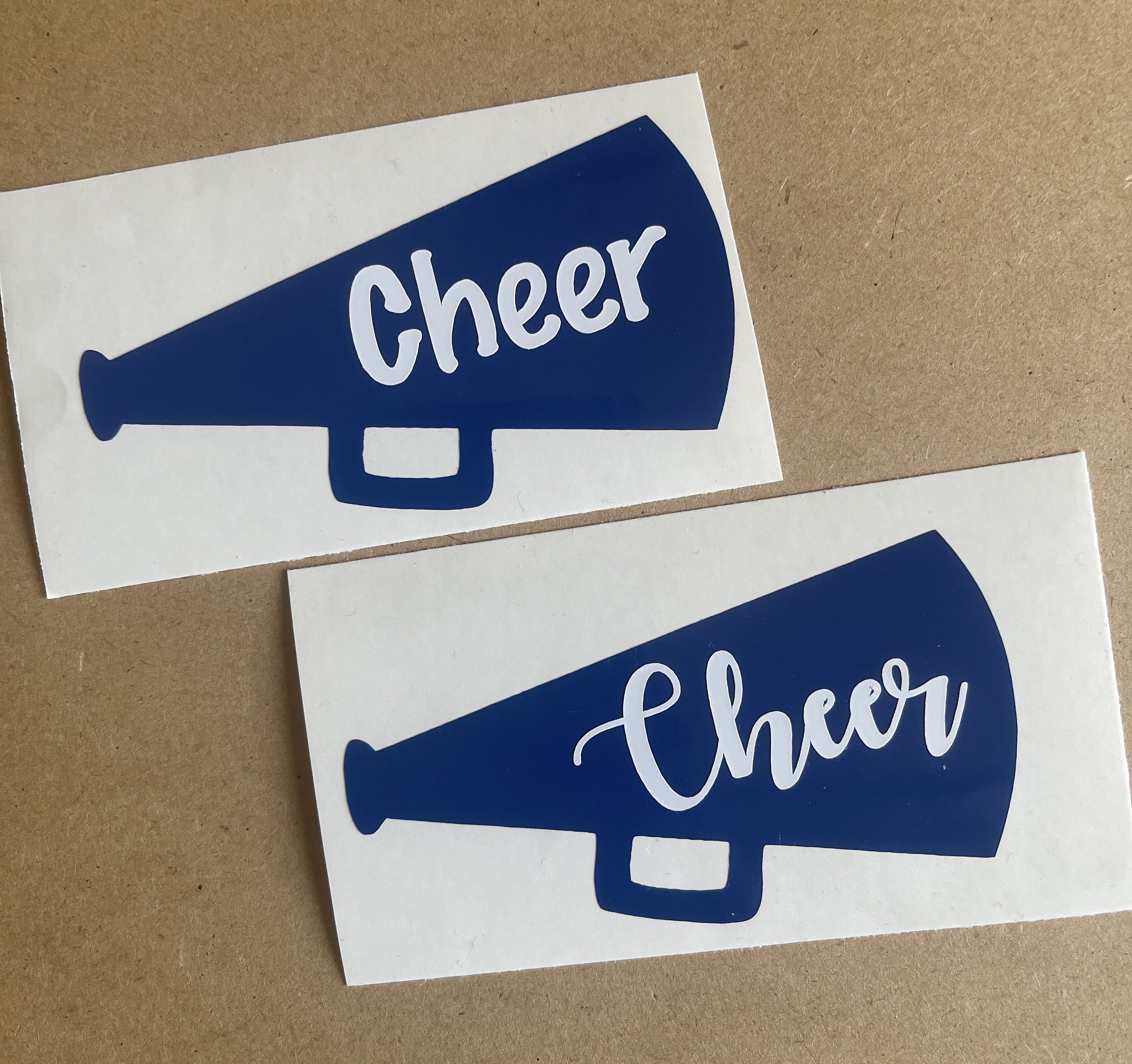 Cheer Megaphone Sticker Cheer Competition Vinyl Cheer Dance - Etsy
