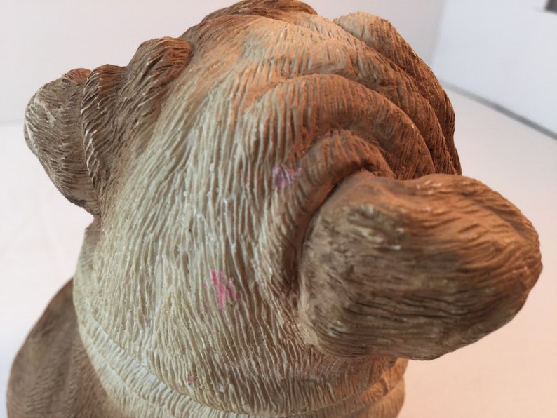 Vintage Classic Critters Bulldog Puppy-cc-081-1984-united Design Corp ...