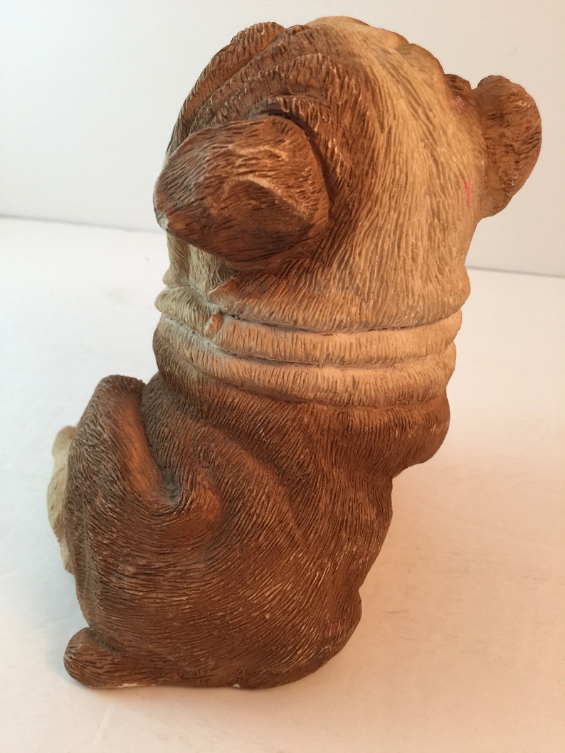 Vintage Classic Critters Bulldog Puppy-cc-081-1984-united Design Corp ...