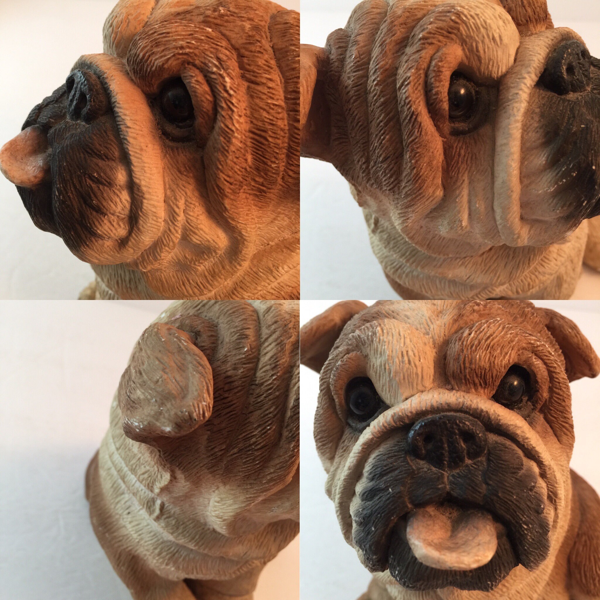 Vintage Classic Critters Bulldog Puppy-cc-081-1984-united Design Corp ...