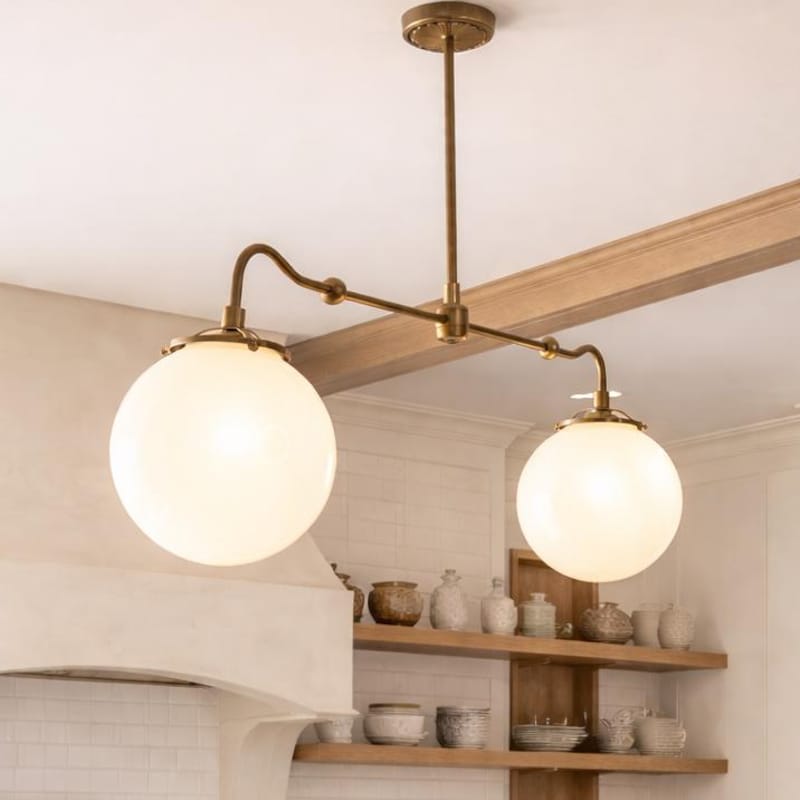 Vintage Linear Chandelier - Etsy