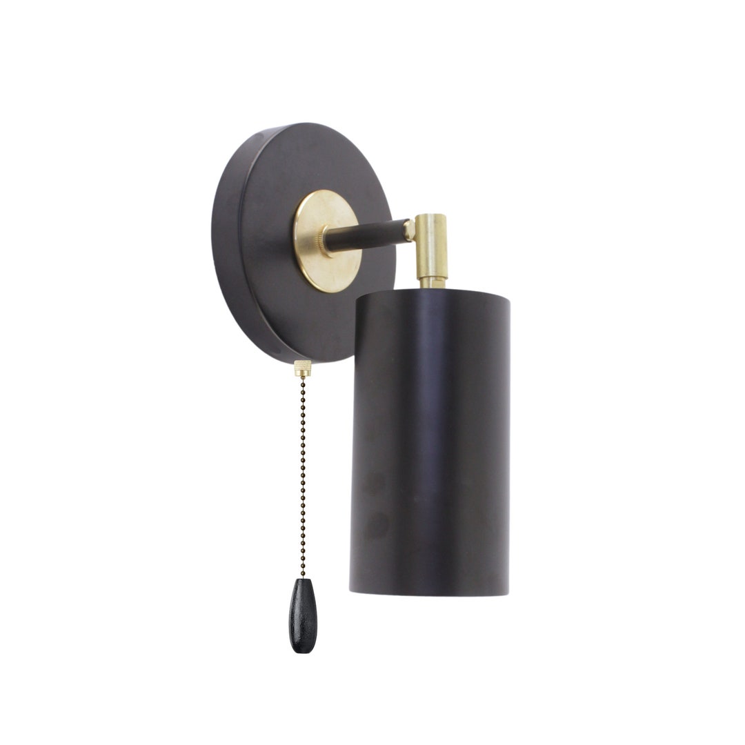 Pull Chain Wall Sconce Spot Light | Articulating Lighting Fixtures ...