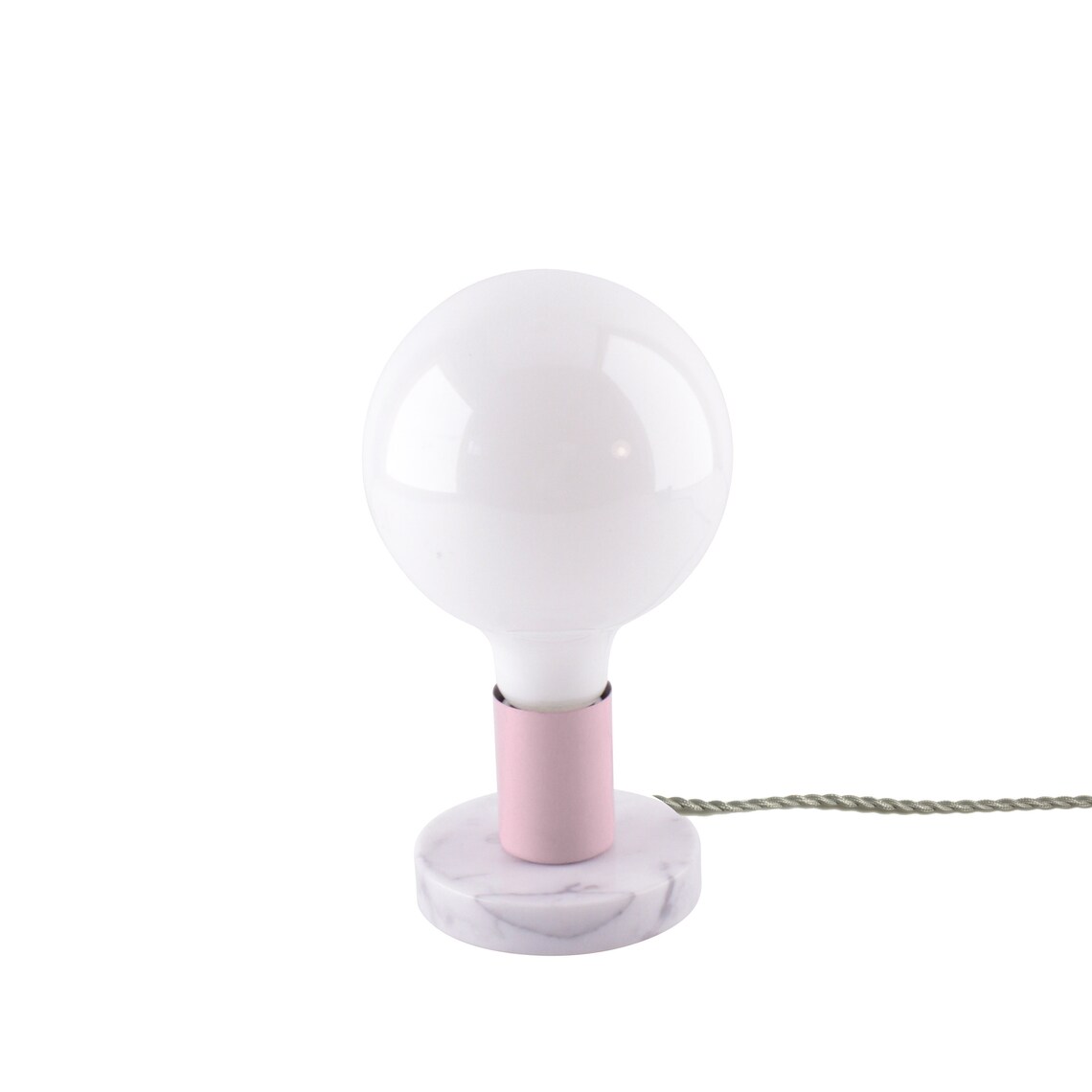 Modern Blush Pink Table Lamp Modern Lighting Bedside Lamp | Etsy