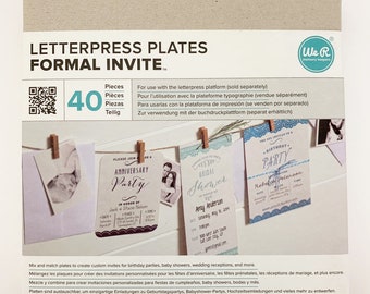 Letterpress Plate | Etsy