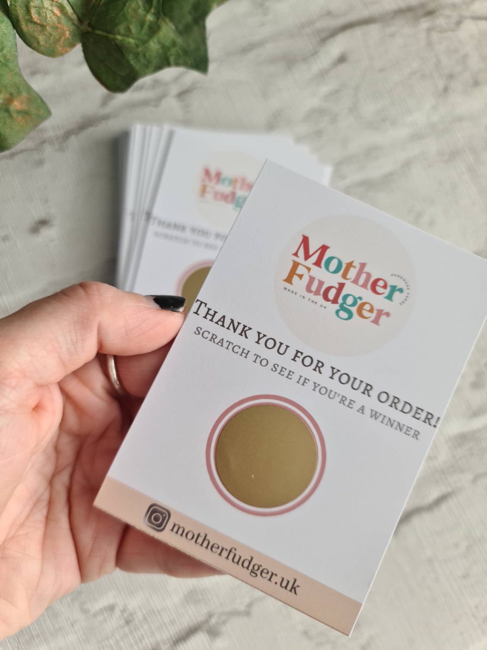 Business Scratch Cards Personalised With Logo - Etsy UK