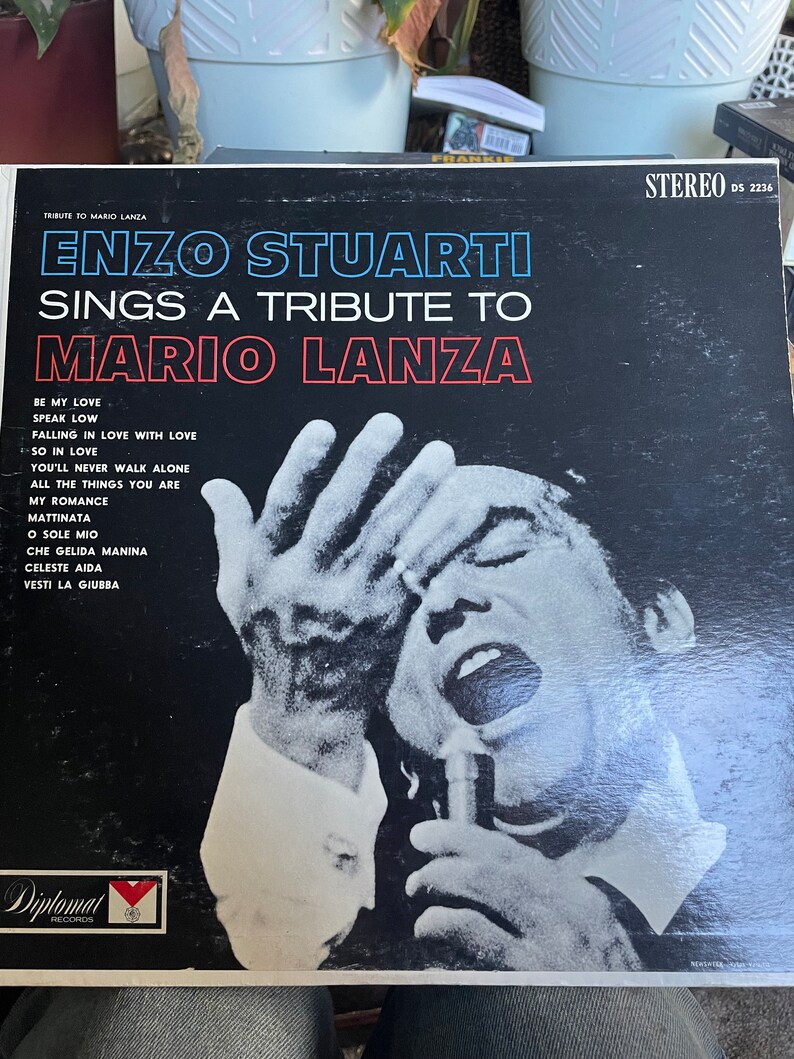 Enzo Stuarti Sings A Tribute to Mario Lanza - Etsy