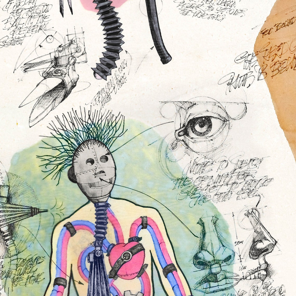 Edward Scissorhands Blueprints Drawings - Etsy