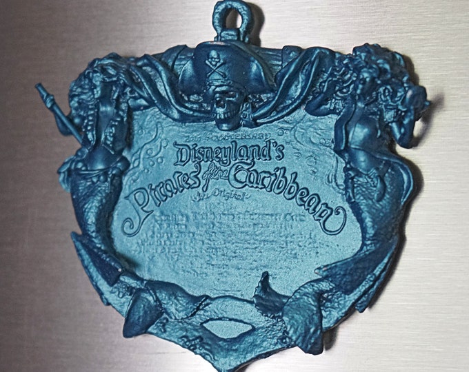 Pirates of the Caribbean Queue Plaque Magnet Replica - Etsy