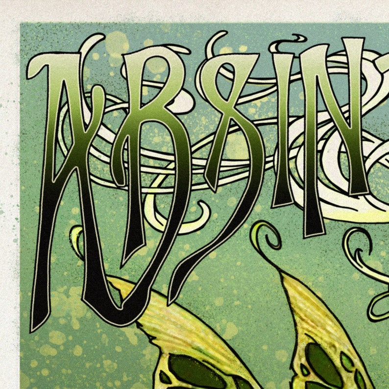 La Fee Verte Moulin Rouge Fairy Art Print - Etsy