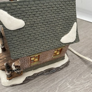Vtg Lighted Fort Augustus Lighthouse Santas Workbench Collection ...