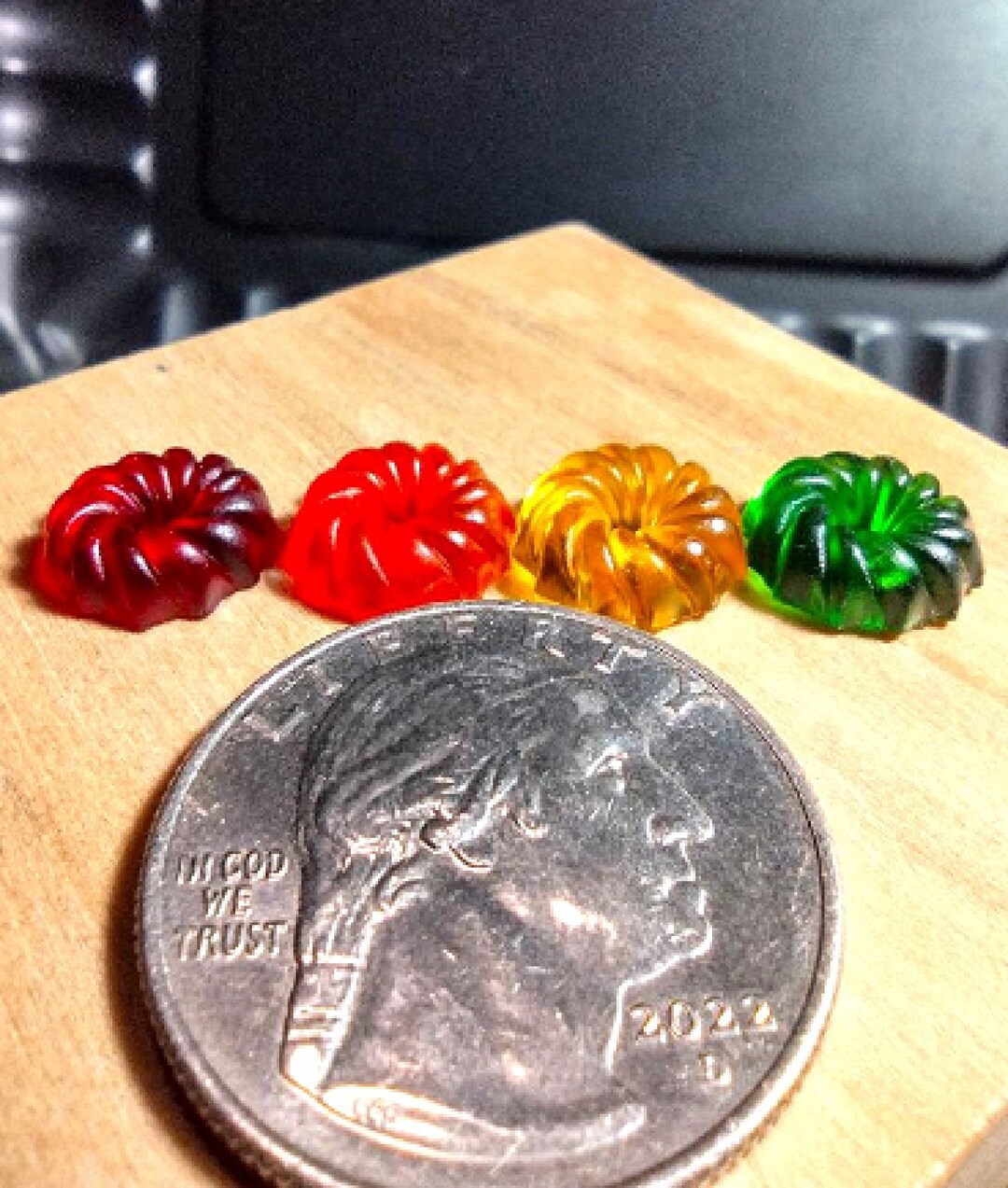 1:12 Miniature Jello Gelatin / Set of 4 / Food and Desserts for ...