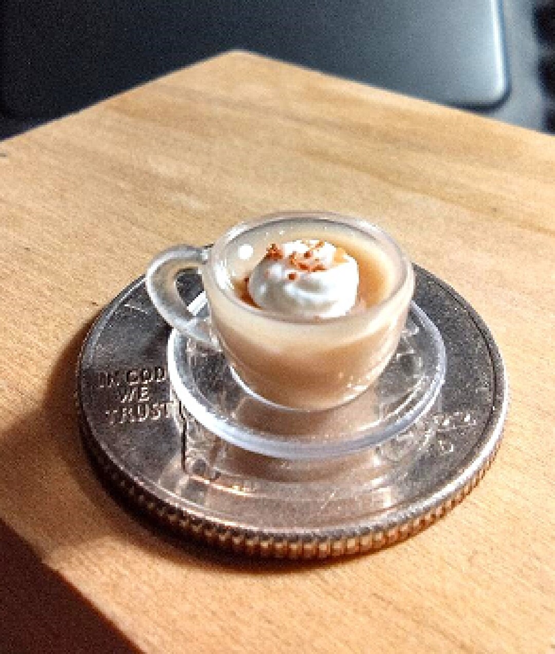 Miniature Vanilla Chai Latte / Dollhouse Food / Miniature Food & Drink ...