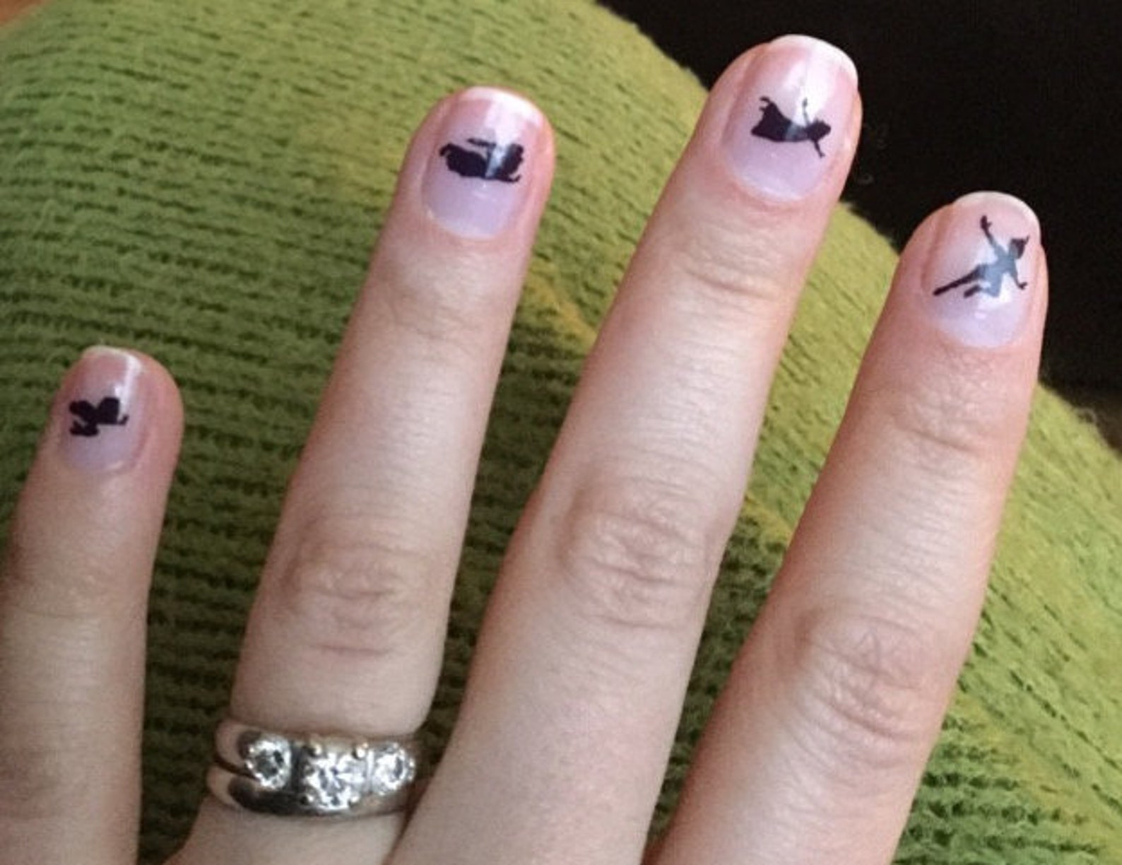 70 Peter Pan Nail Decals A1239 - Etsy