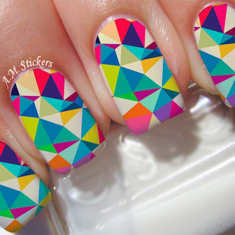 Designer Nail Stickers - Etsy