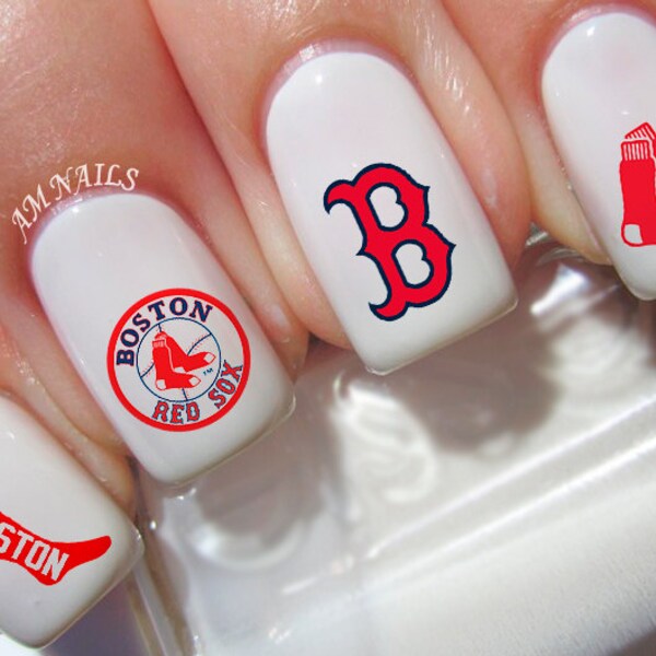 Red Sox Logo - Etsy