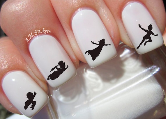 70 Peter Pan Nail Decals A1239 - Etsy