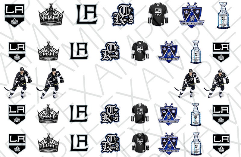Los Angeles Kings Nail Decals - A1367 - Etsy