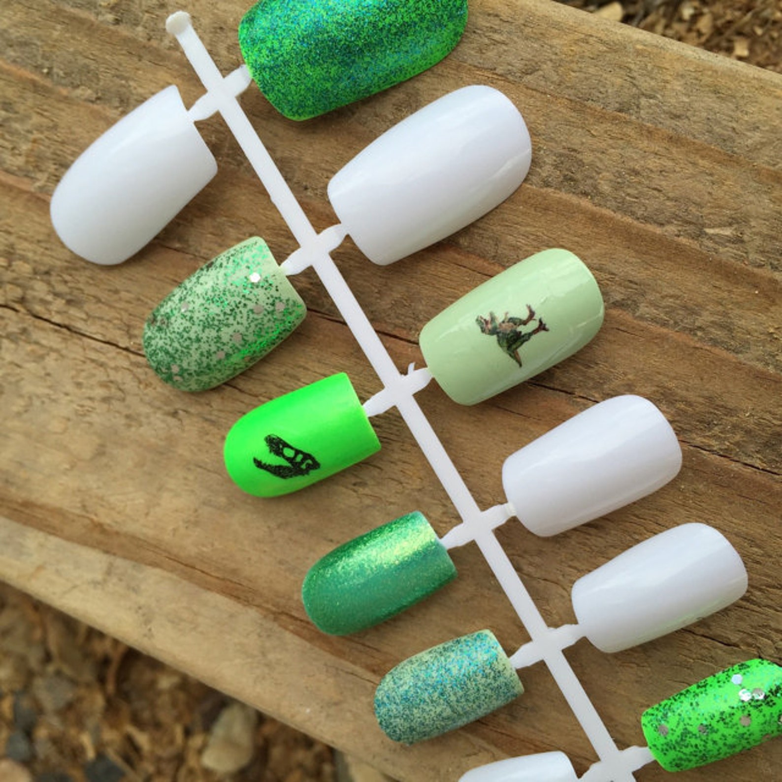 58 Dinosaur T Rex Nail Decals A1286 | Etsy