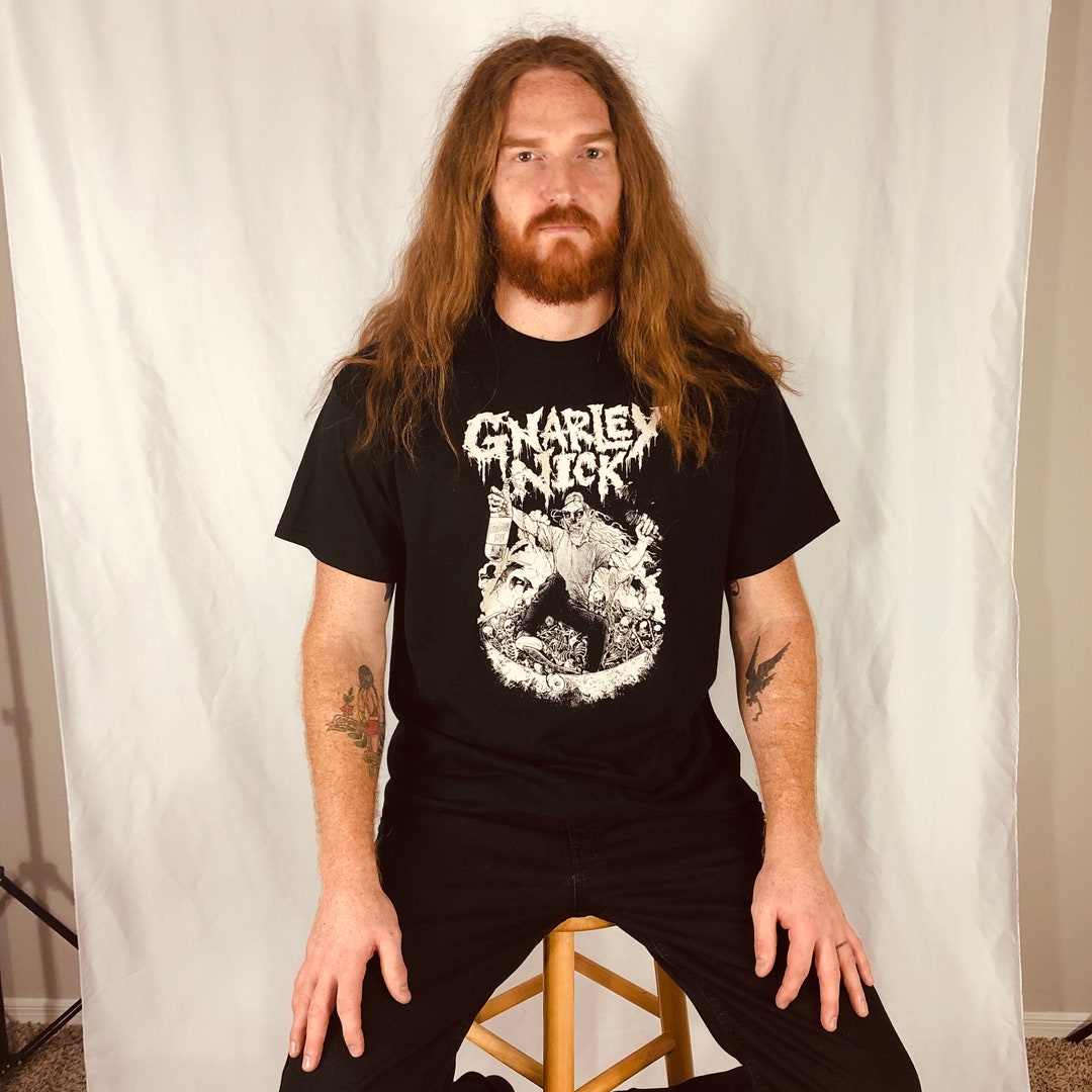 Gnarley Nick Ripper T-shirt; Alt Clothing; Shadows Life; Shadows Bleak ...