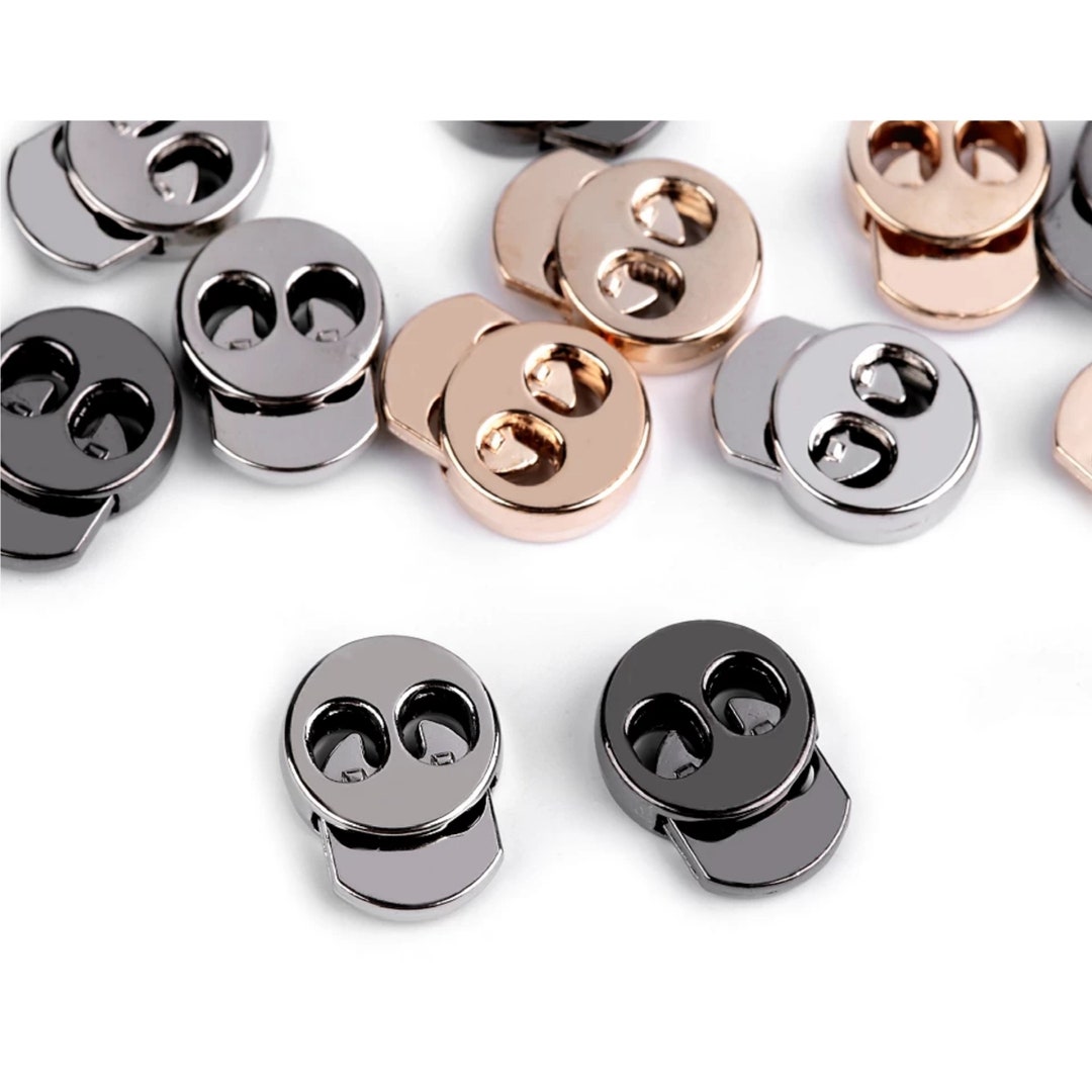 5 Pairs 10 Pcs. Cord Ends Cord Stoppers up to 3.5 Mm Metal 3 Colors - Etsy